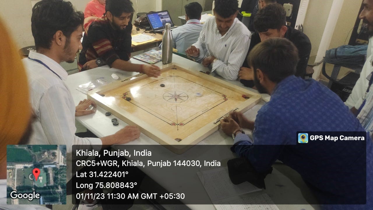Carrom Board Competition-2023 Sant Baba Bhag Singh University