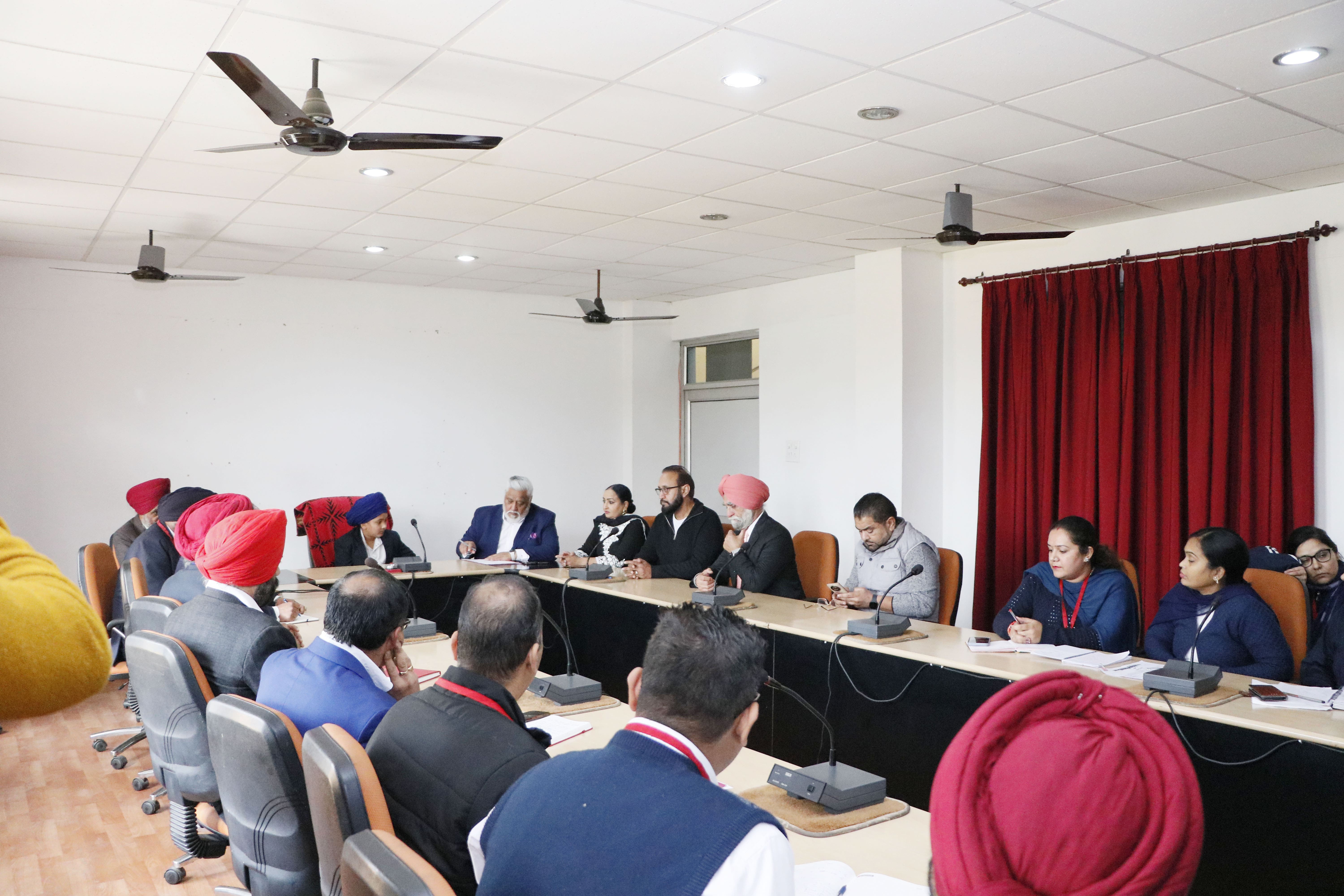 Visit by Mr. Jatinder Jay Minhas Sant Baba Bhag Singh University