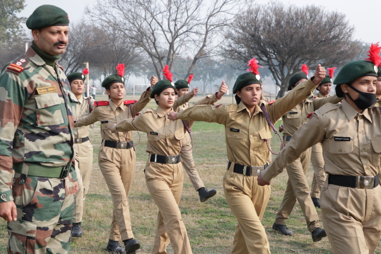 NCC Camp at Sant Baba Bhag Singh University